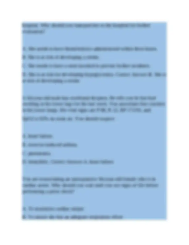 NREMT Cardiology and Resuscitation: Practice Questions and Answers ...