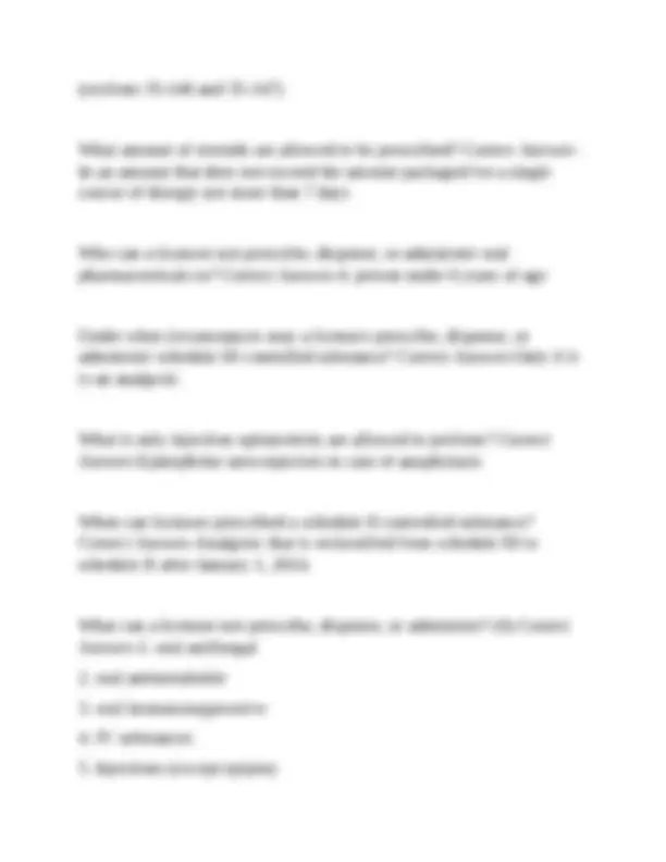 AZ Optometry Law Exam Questions with correct answers | Exams Nursing ...