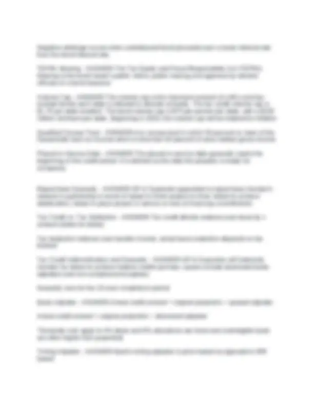 LIHTC EXAM QUESTIONS AND ANSWERS 100% CORRECT | Exams Tax Legislation ...