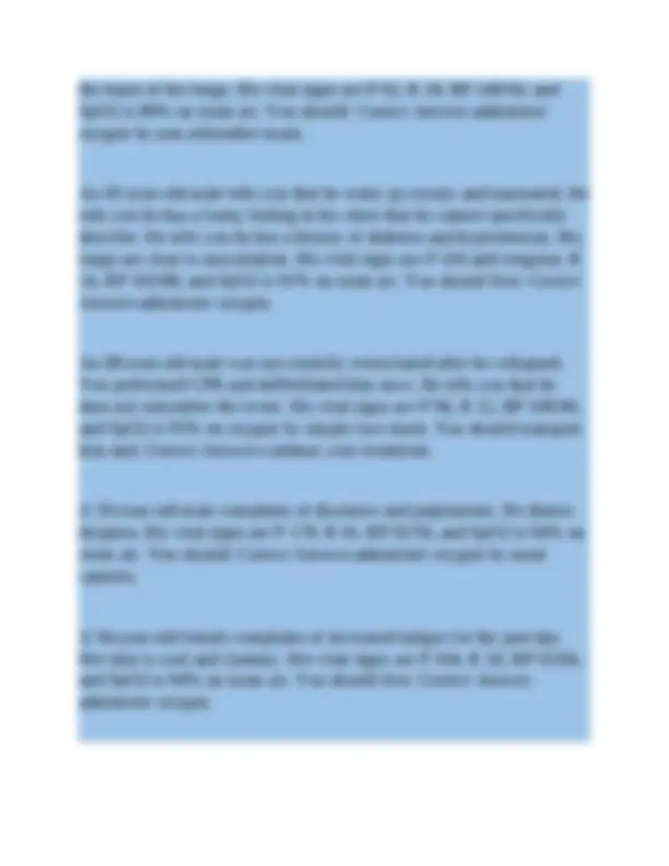 NREMT Cardiology and Resuscitation: Practice Questions and Answers ...