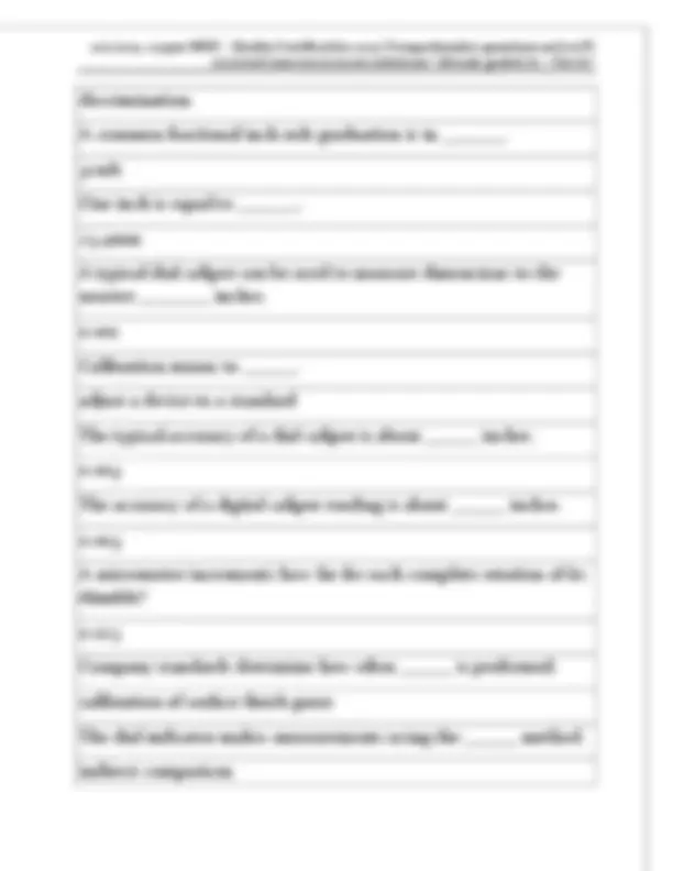 MSSC - Quality Certification .pdf | Exams Nursing | Docsity