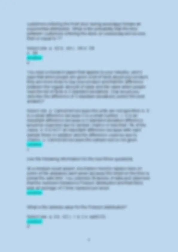 Math 1280 Final Exam– Expert Strategies| Accurate Verified Questions & Answer| Guaranteed ...