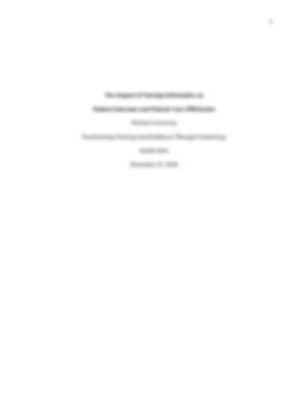 NURS 6051N Week 4 Assignment | Assignments Nursing | Docsity