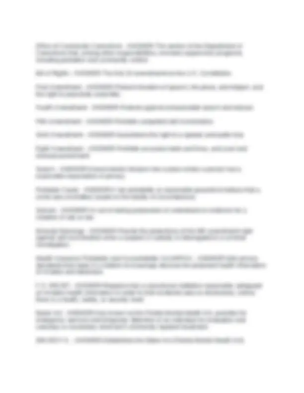 Correctional Officer SOCE Exam Review with Complete Solutions | Exams ...