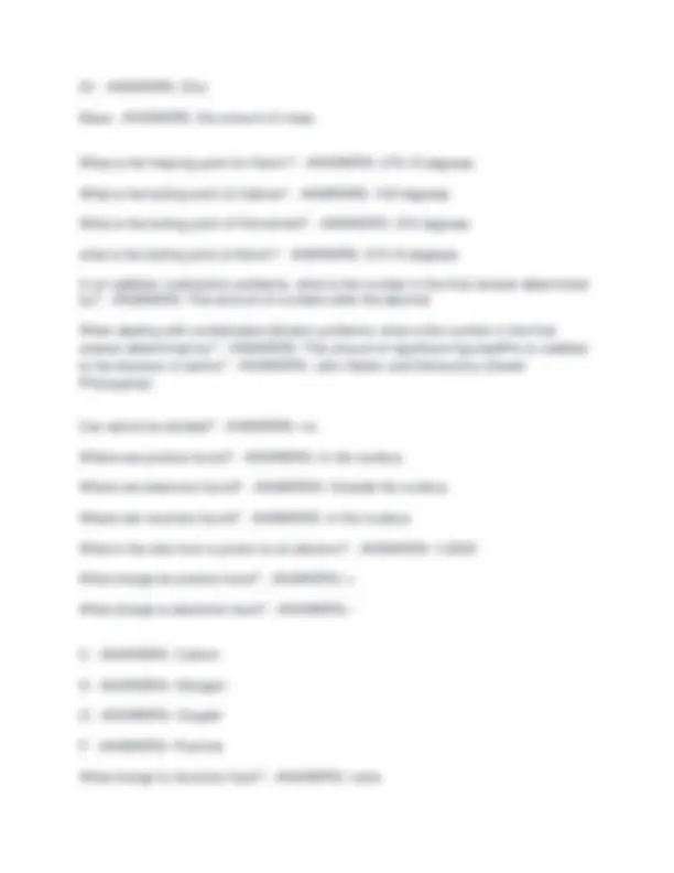 General Organic Biological Chemistry: 66 Questions and Answers ...