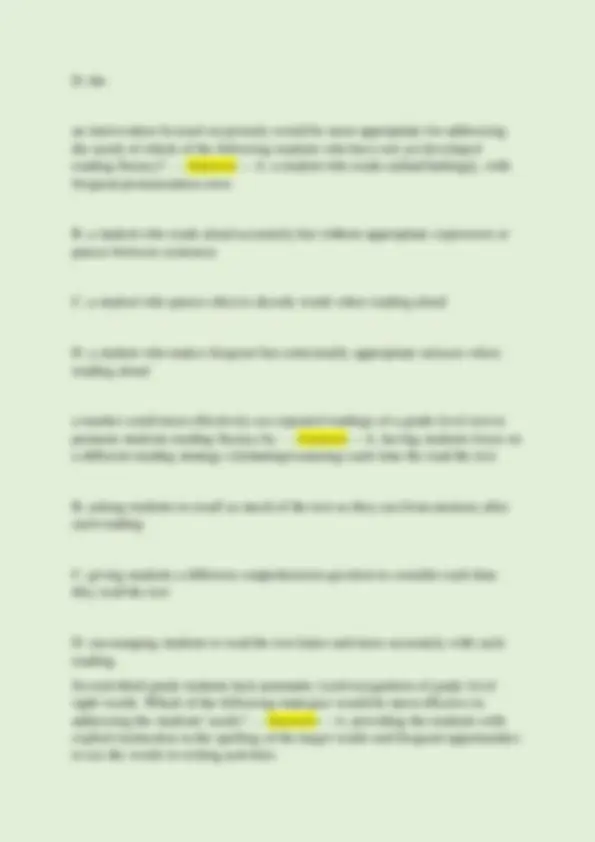 NES Subtest 1 Practice Test Questions and Answers: History, Geography ...