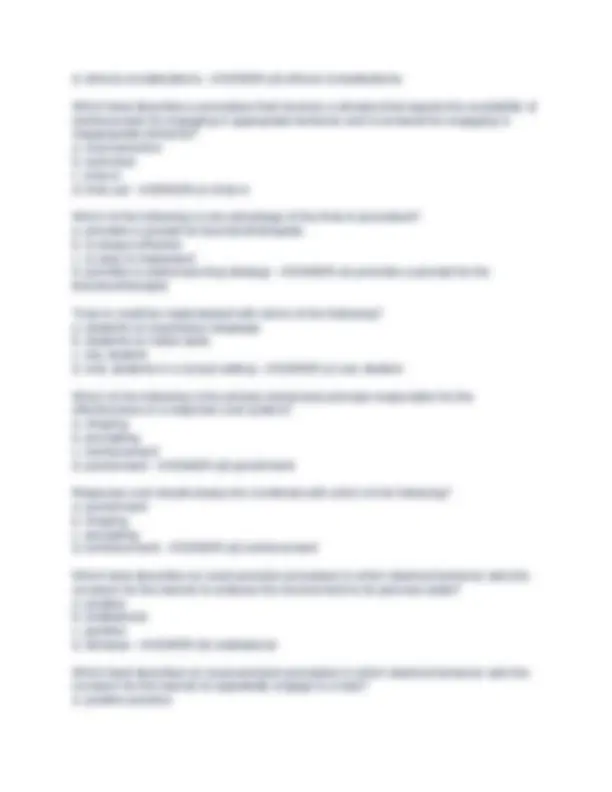 RBT TRAINING SAMPLE QUESTIONS PART II WITH VERIFIED ANSWERS | Exams ...