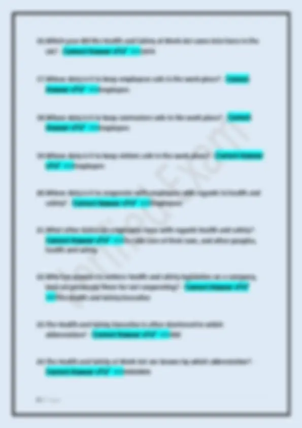 Electrical Installation Level 2 – Unit 201: Health & Safety Workbook ...