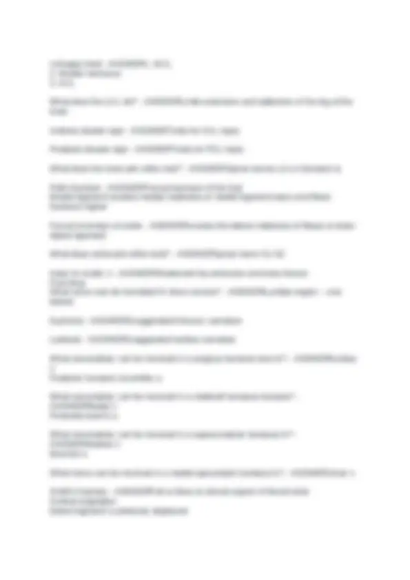 NBME ANATOMY SHELF QUESTIONS & ANSWERS 100% CORRECT. | Exams Anatomy ...