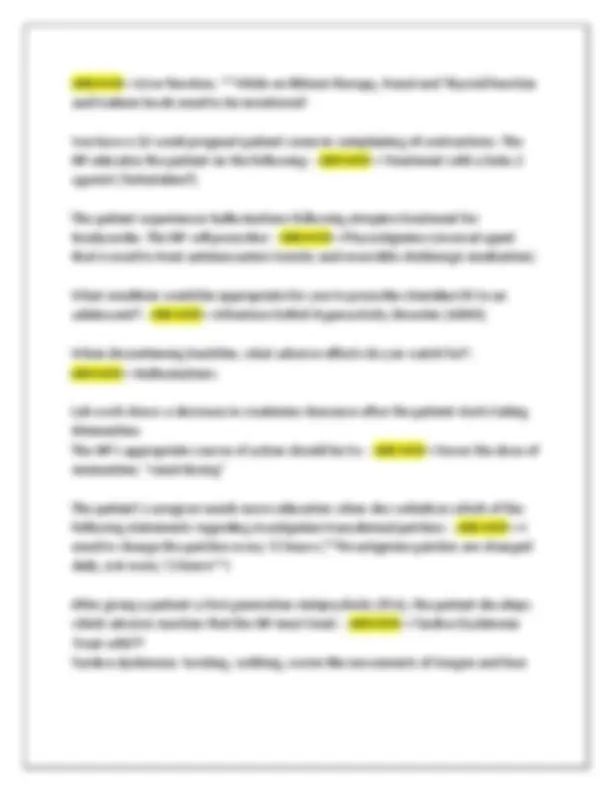 NUR 635 MIDTERM EXAM NEWEST 2025 ACTUAL EXAM ALL 120 QUESTIONS AND CORRECT DETAILED ANSWER ...