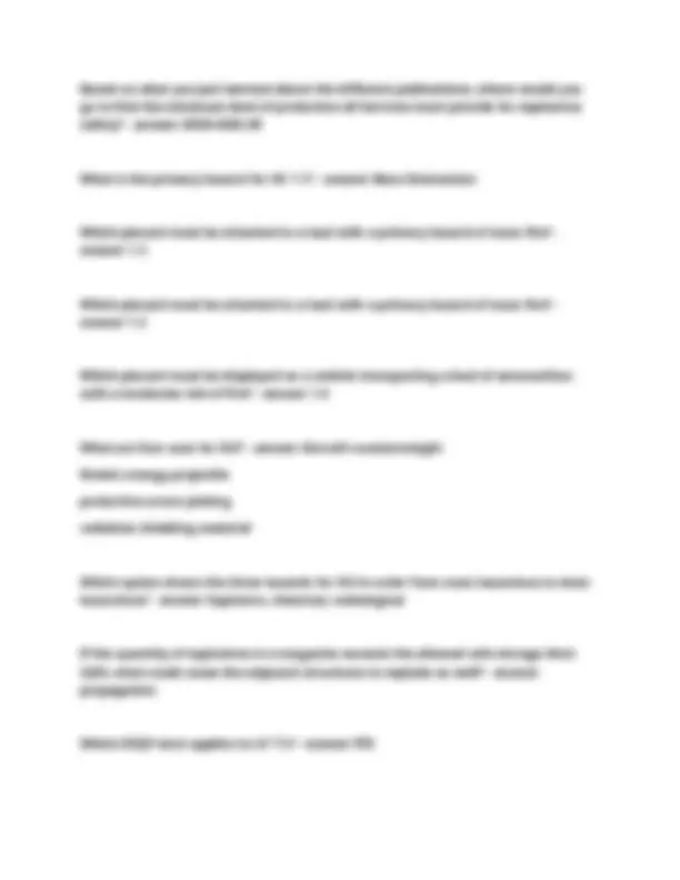Intro to Expl Sfty Mgmt for Sfty Procedure questions and answers ...