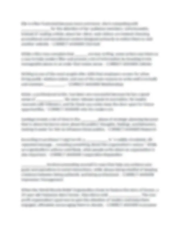 Intro to PR Exam 2| 126 Questions with Verified Answers,100%CORRECT | Exams Public Relations ...