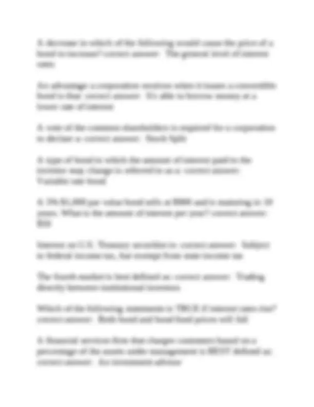 SIE Practice Exam: Comprehensive Questions and Answers for Securities ...