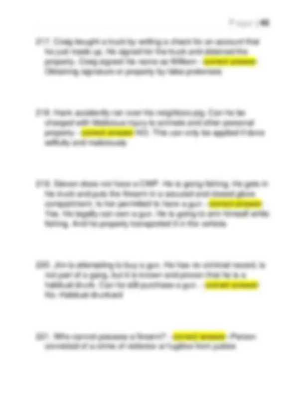 SCCJA Basic Study Guide 2025: Law Enforcement & Legal Procedures ...