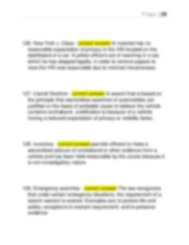 SCCJA Basic Study Guide 2025: Law Enforcement & Legal Procedures ...