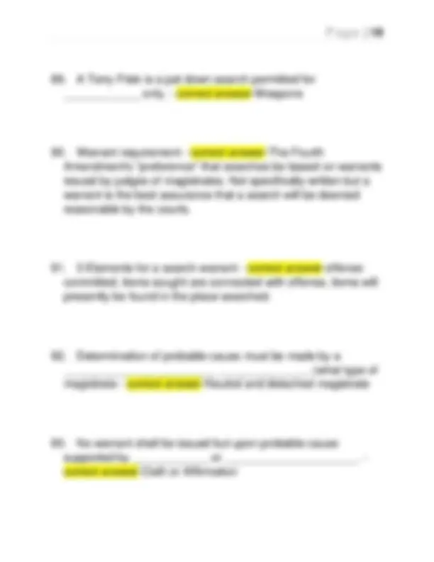 SCCJA Basic Study Guide 2025: Law Enforcement & Legal Procedures ...