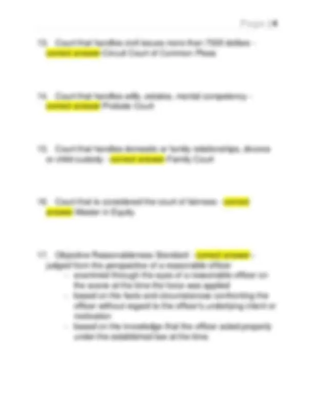 SCCJA Basic Study Guide 2025: Law Enforcement & Legal Procedures ...