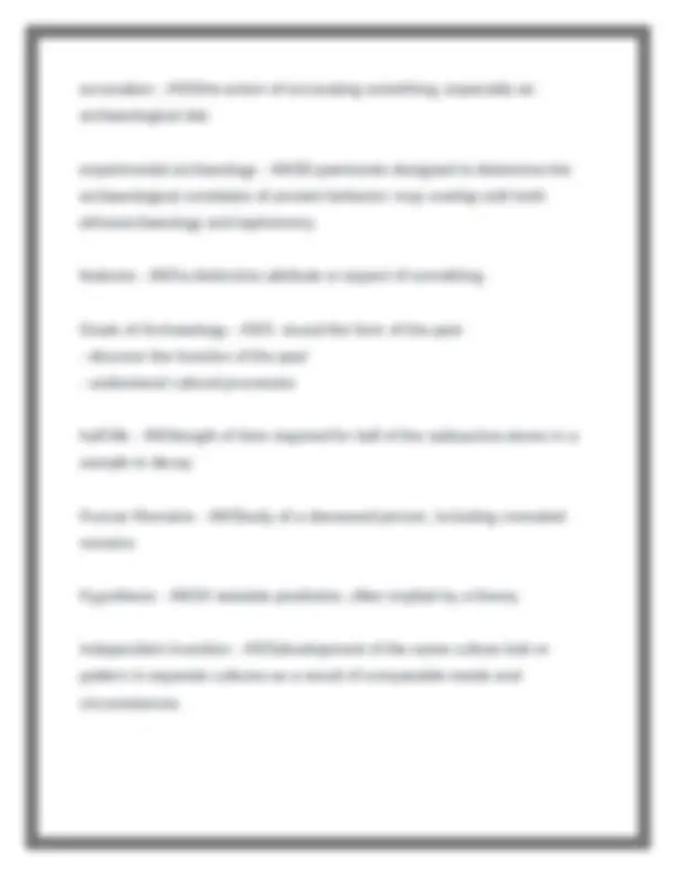 ASB 222 Buried Cities and Lost Tribes: Module 1 Questions and Answers ...