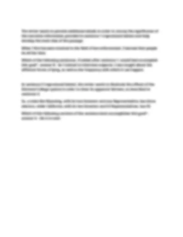 AP English Language and Composition Unit 3 Progress Check MCQ questions ...