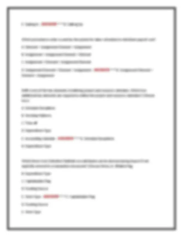 ORACLE PROJECT PORTFOLIO MANAGEMENT (PPM) CLOUD – CERTIFICATION ...