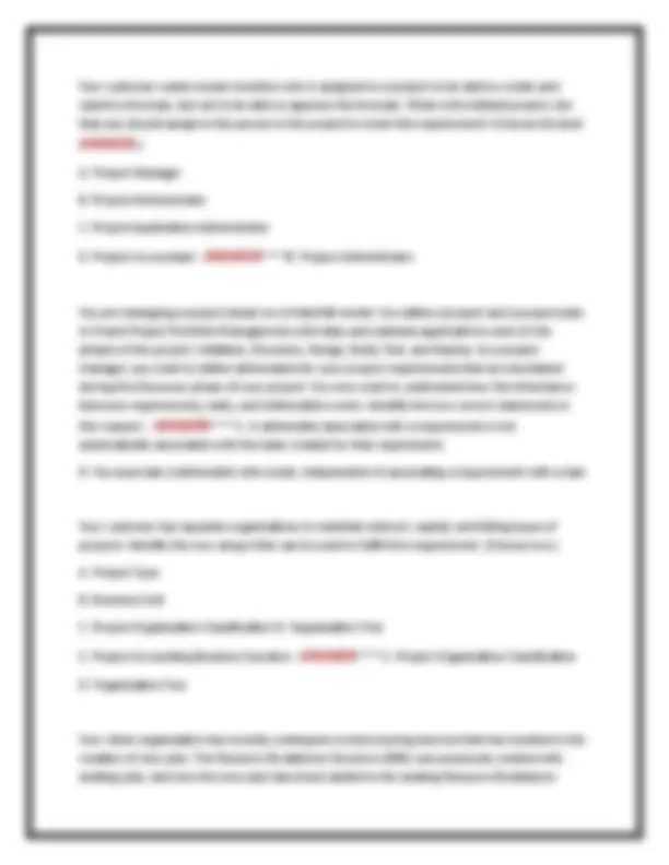 ORACLE PROJECT PORTFOLIO MANAGEMENT (PPM) CLOUD – CERTIFICATION ...