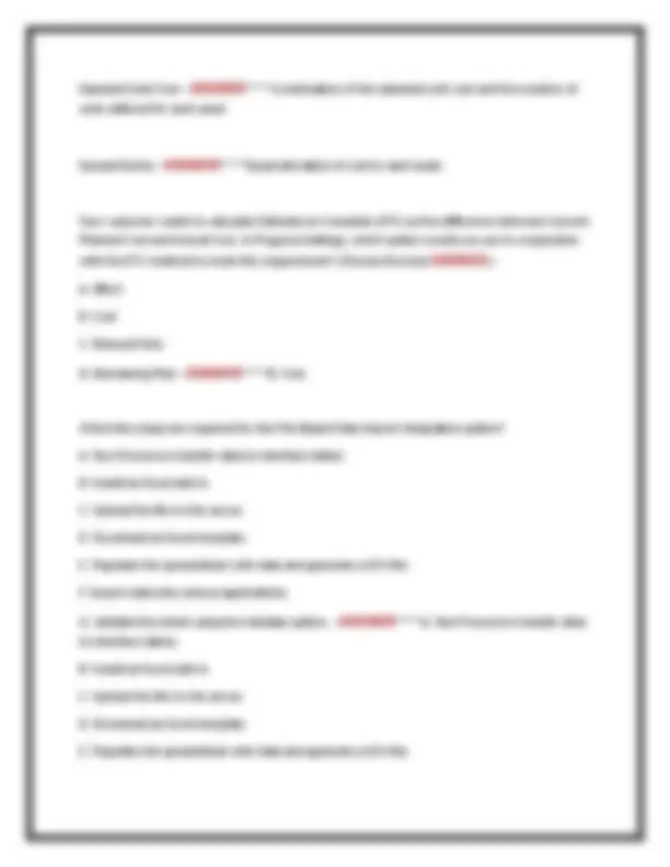 ORACLE PROJECT PORTFOLIO MANAGEMENT (PPM) CLOUD – CERTIFICATION ...