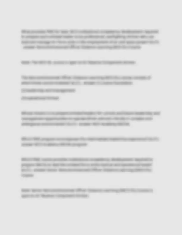 Professional Military Education (PME) in the Air Force: A Comprehensive ...