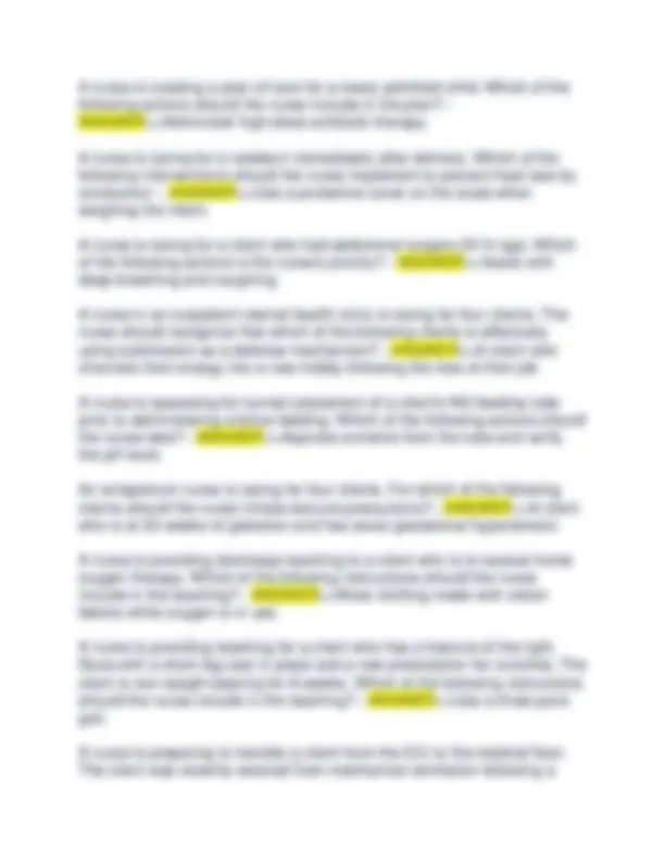 ATI RN CAPSTONE PROCTORED COMPREHENSIVE ASSESSMENT 2019-2020 B EXAM QUESTIONS AND CORREC | Exams ...