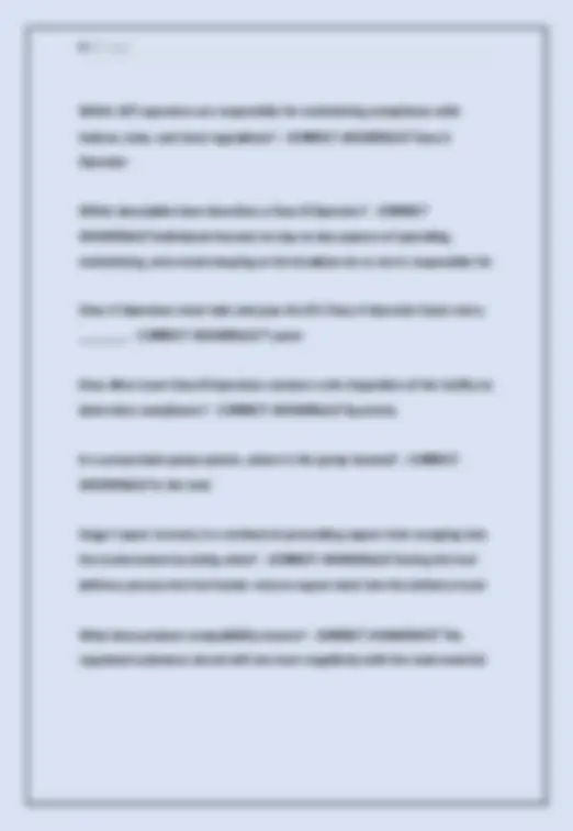 CLASS A/B OPERATOR FOR UNDERGROUND STORAGE TANK EXAM NEWEST 2025 ACTUAL ...