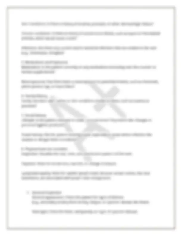 Itchy Rash Diagnosis: A Case Study Approach | Exams Health sciences ...