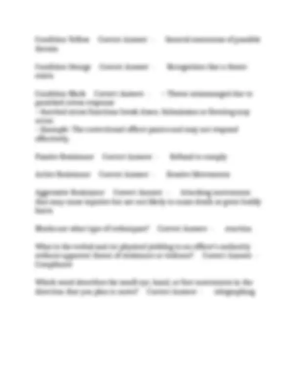 Defensive Tactics SOCE Review - Questions Answered With Expert Insights ...