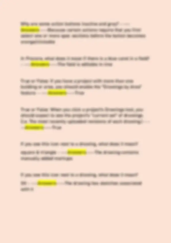 PROCORE FINAL EXAM (ACTUAL 2025/2026) QUESTIONS WITH VERIFIED ANSWERS ...