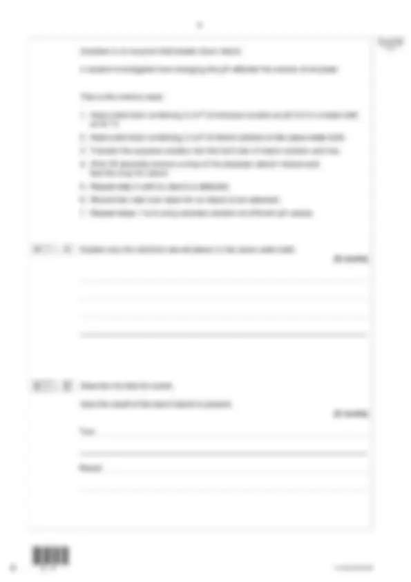 2024 AQA GCSE COMBINED SCIENCE: SYNERGY 8465/3H Paper 3 Question Paper + Mark Scheme + Ins ...