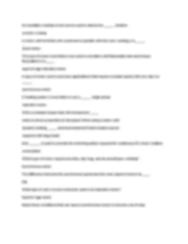 NCCER Electrical Module 2 Level 2 Motors Theory and Application Sections 1-3 EXAM UPDAT | Exams ...