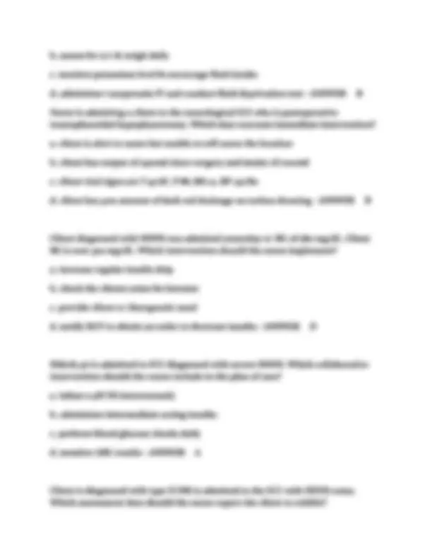 NSG 4100 (AH111) EXAM 2 2025 WITH ACTUAL CORRECT QUESTIONS AND VERIFIED ...