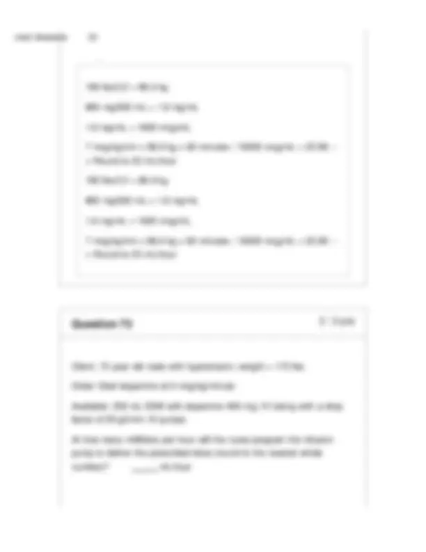 ATI Dosage Calculation Proctored Assessment with Answers (Latest Update ...