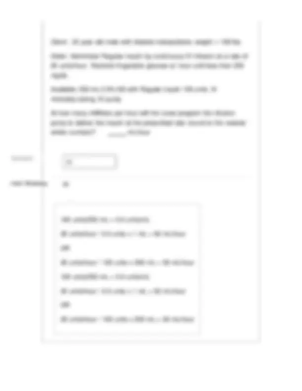 ATI Dosage Calculation Proctored Assessment with Answers (Latest Update ...