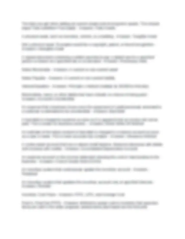 Intuit Bookkeeping Exam Questions and Correct Answers | Exams ...