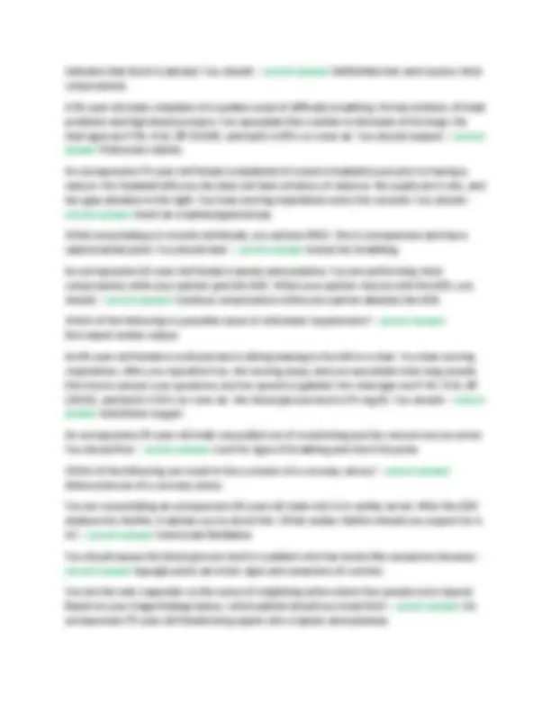 NREMT: Medical/Obstetrics/Gynecology, Airway, Respiration, Ventilation ...