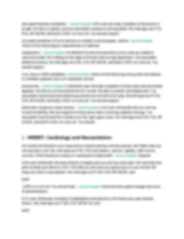 NREMT: Medical/Obstetrics/Gynecology, Airway, Respiration, Ventilation ...