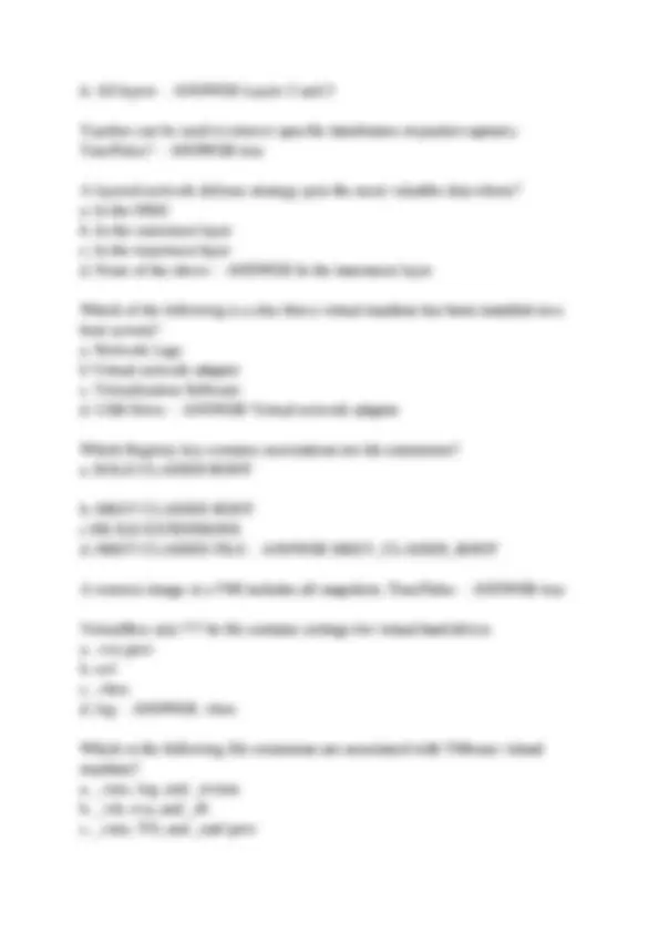 Digital Forensics Final Exam Questions and Answers | Exams Computer ...