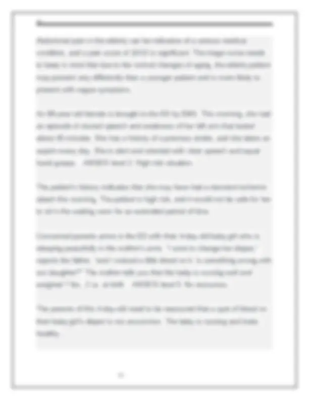 ESI Triage Practice Cases: Emergency Severity Index Scenarios ...