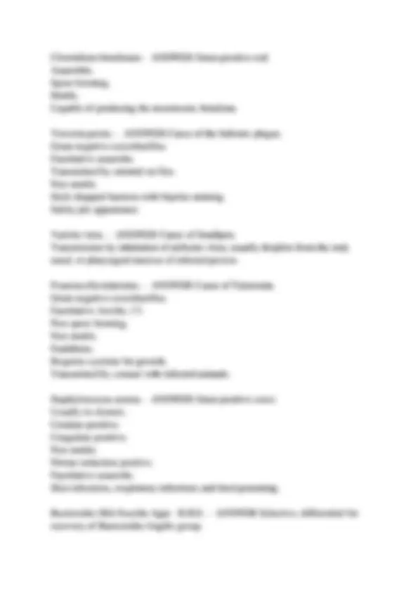 ASCP MICROBIOLOGY FULL-LENGTH MULTIPLE-CHOICE EXAM QUESTIONS AND ...