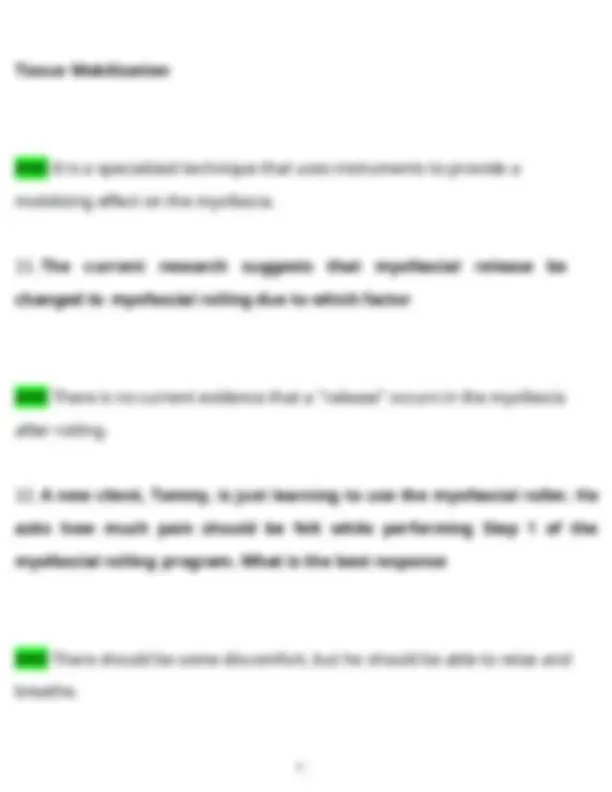 NASM Corrective Exercise Specialist Exam: Test Bank Q&A | Exams Nursing ...