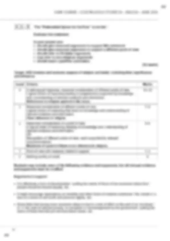 Actual 2024 AQA GCSE RELIGIOUS STUDIES B 8063/2A Paper 2A Question ...
