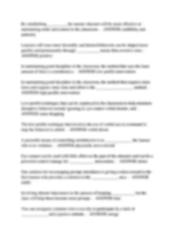 MASTER EDUCATOR, 3RD EDITION EXAM QUESTIONS WITH 100% CORRECT ANSWERS ...