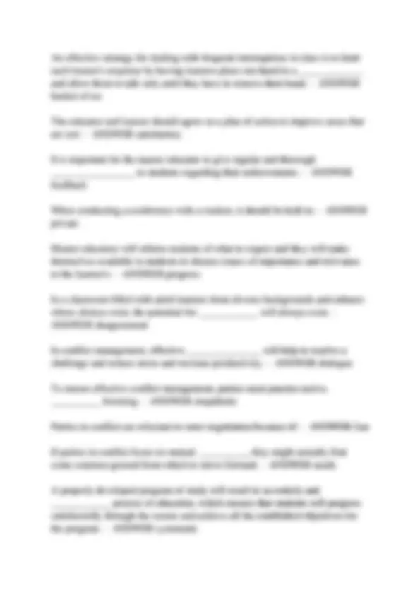 MASTER EDUCATOR, 3RD EDITION EXAM QUESTIONS WITH 100% CORRECT ANSWERS ...