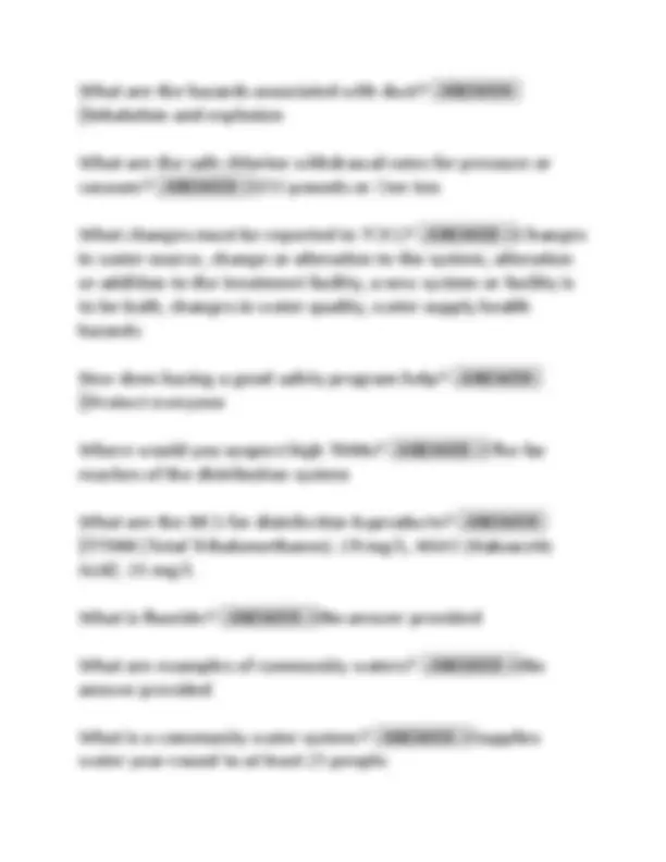 TCEQ Surface Water B License Exam: Questions and Answers | Exams ...