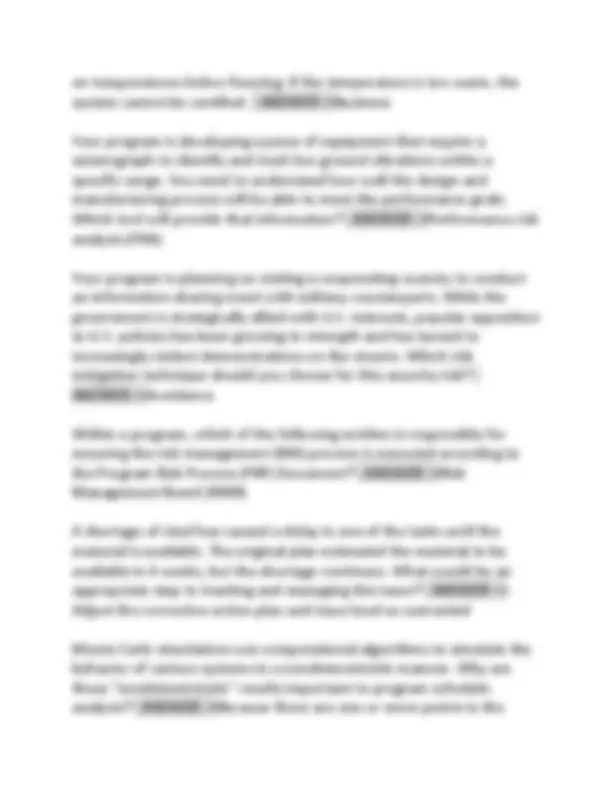 Risk Management Exam Questions and Answers 2024-2025 | Exams Nursing ...