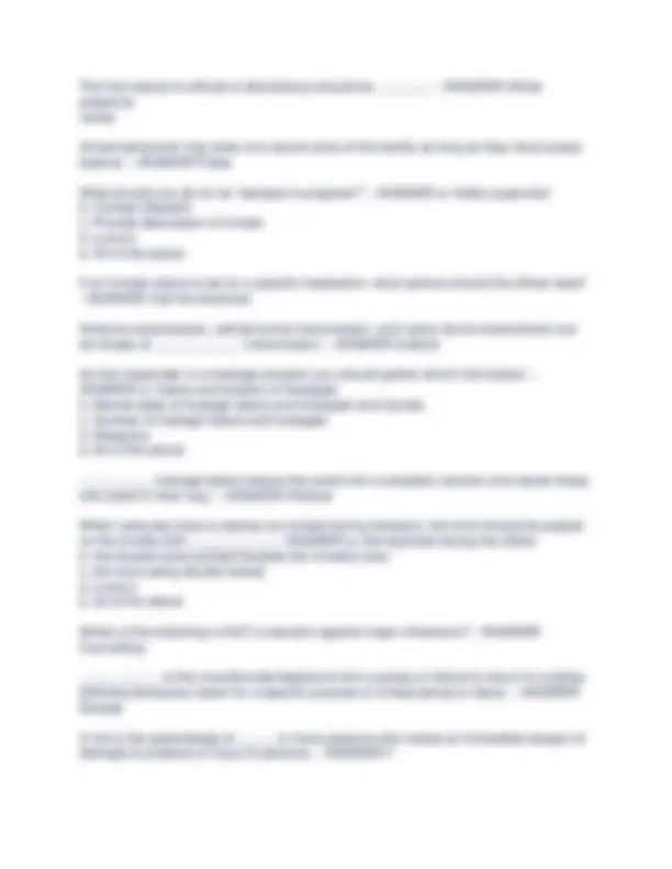 Basic County Corrections Modules 1- 12 Test Exam Questions And Correct ...